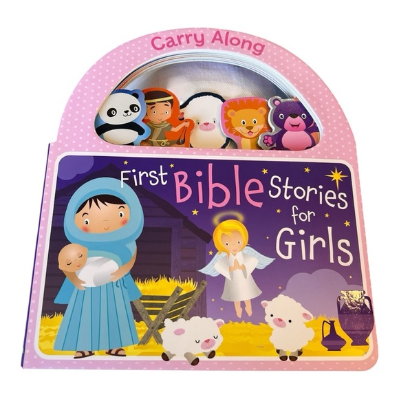 Page Publications | Other | First Bible Stories For Girls Nwt Adorably ...